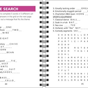 Brain Games - Large Print Word Search