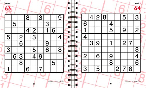 Brain Games - Sudoku Large Print (Red)