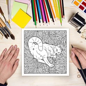 Cat Butt: An Off-Color Adult Coloring Book for Cat Lovers