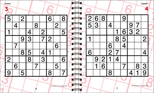 Brain Games - Sudoku Large Print (Red)