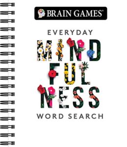 brain games - everyday mindfulness word search (white)