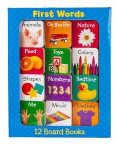 first words (12 board book set) (early learning)