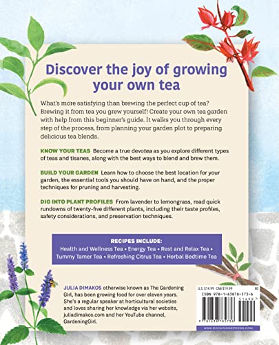 Tea Gardening for Beginners: Learn to Grow, Blend, and Brew Your Own Tea At Home