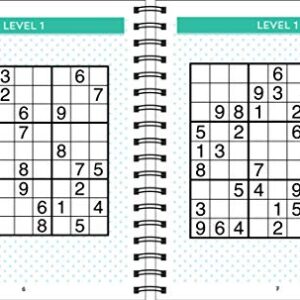 Brain Games - Large Print Sudoku Puzzles (Green)