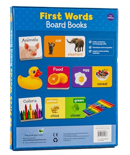 First Words (12 Board Book Set) (Early Learning)