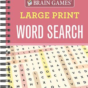 Brain Games - Large Print Word Search