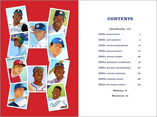 Baseball's Greatest Players: 10 Baseball Biographies for New Readers