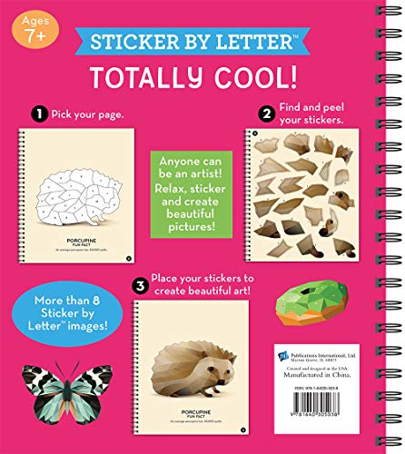 Brain Games - Sticker by Letter: Totally Cool! (Sticker Puzzles - Kids Activity Book)