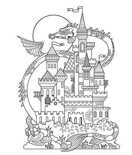 Color & Frame - Totally Magical (Coloring Book)