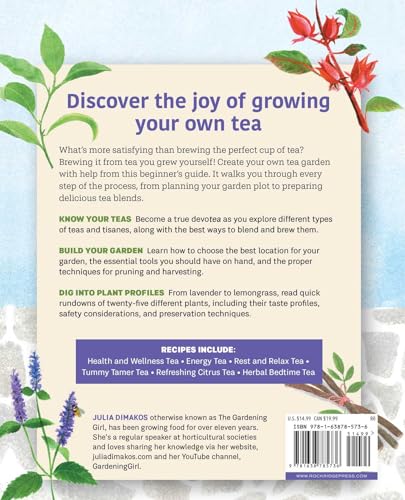 Tea Gardening for Beginners: Learn to Grow, Blend, and Brew Your Own Tea At Home