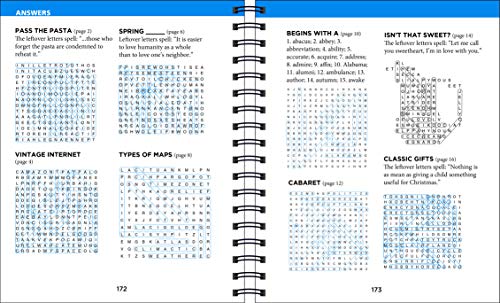 Brain Games - Word Search Large Print (Blue)