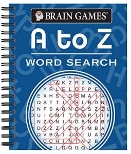 brain games - a to z word search