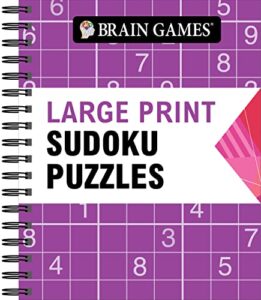 brain games - large print sudoku puzzles (arrow)