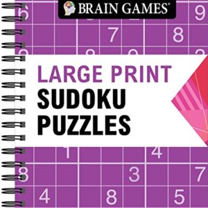 Brain Games - Large Print Sudoku Puzzles (Arrow)