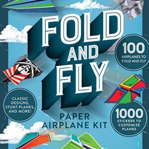 Fold and Fly Paper Airplane Kit