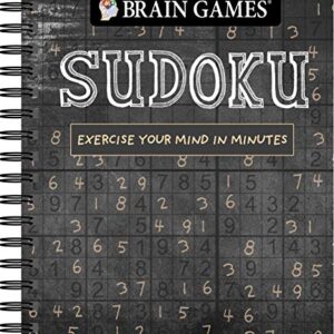 Brain Games - Sudoku (Chalkboard #1): Exercise Your Mind in Minutes (Volume 1)