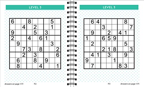 Brain Games - Large Print Sudoku Puzzles (Green)