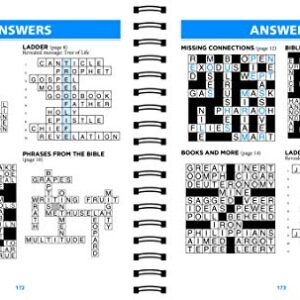 Brain Games - Large Print Bible Crosswords (Brain Games - Bible)