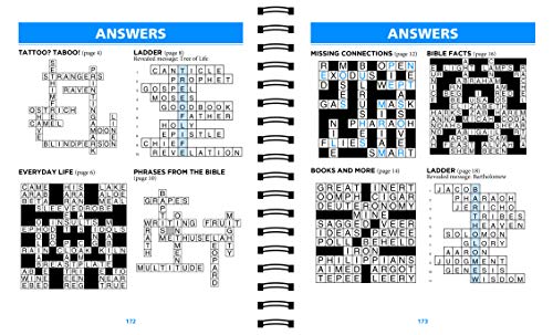 Brain Games - Large Print Bible Crosswords (Brain Games - Bible)