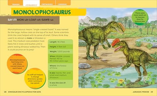 Dinosaur Encyclopedia for Kids: The Big Book of Prehistoric Creatures