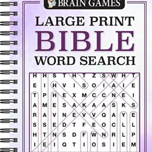 Brain Games - Large Print Bible Word Search (Brain Games - Bible)