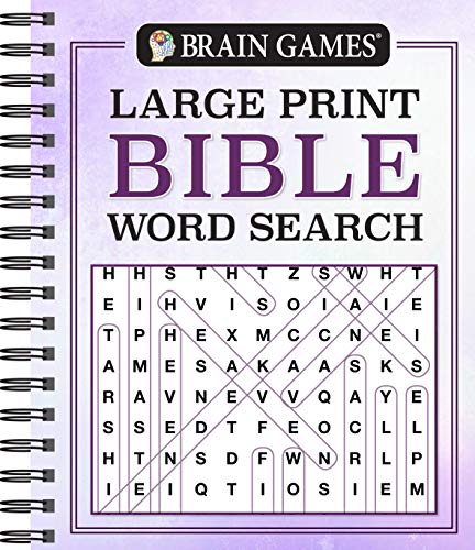 Brain Games - Large Print Bible Word Search (Brain Games - Bible)