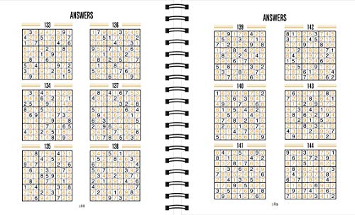 Brain Games - Large Print Sudoku (Orange)