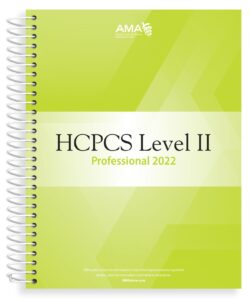 hcpcs level ii professional edition 2022 (hcpcs level ii (american medical assn))