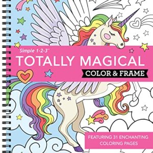 Color & Frame - Totally Magical (Coloring Book)