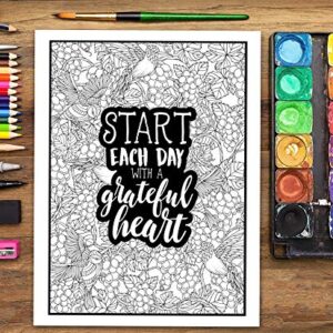 An Inspirational Colouring Book For Everyone: Be Fearless In The Pursuit Of What Sets Your Soul On Fire