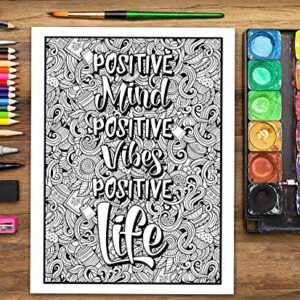 An Inspirational Colouring Book For Everyone: Be Fearless In The Pursuit Of What Sets Your Soul On Fire