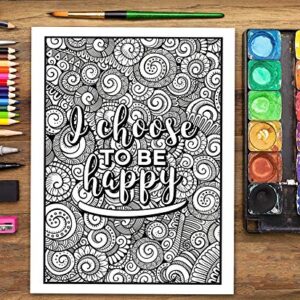 An Inspirational Colouring Book For Everyone: Be Fearless In The Pursuit Of What Sets Your Soul On Fire