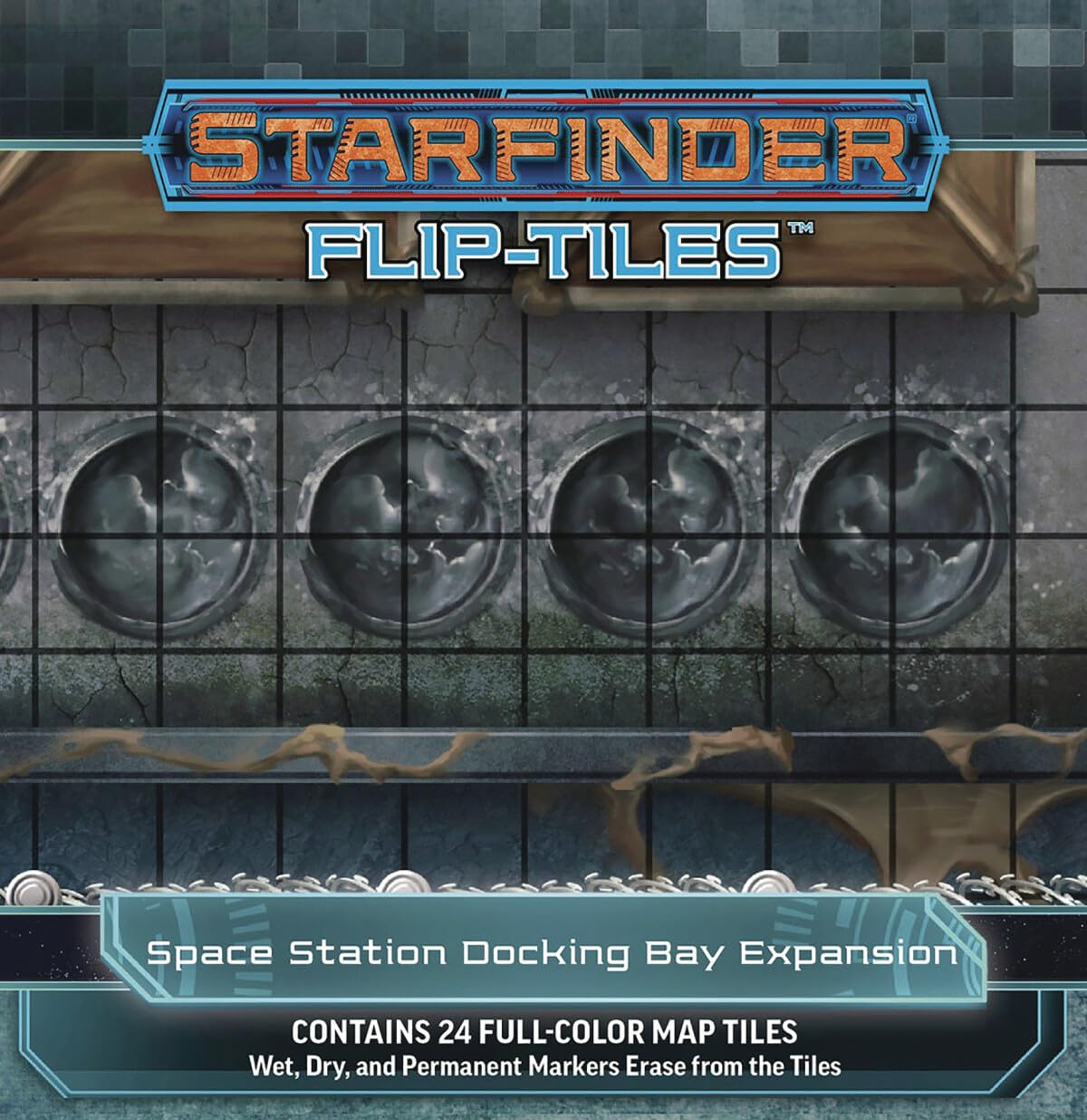 Starfinder Flip-Tiles: Space Station Docking Bay Expansion