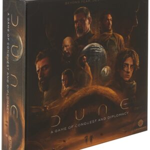 Gale Force Nine: Dune, A Game of Conquest and Diplomacy, Science Fiction Board Game, 30 to 60 Minute Play Time, 2 to 4 Players, for Ages 12 and up