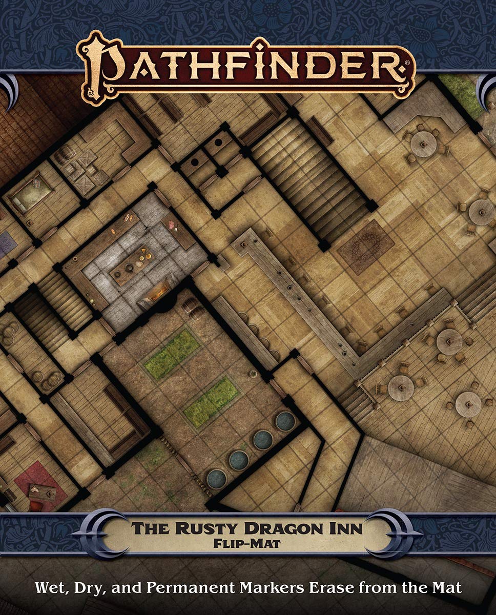 Pathfinder Flip-Mat: The Rusty Dragon Inn