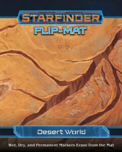 starfinder flip-mat: desert world