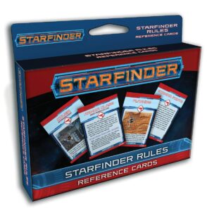 starfinder rules reference cards deck