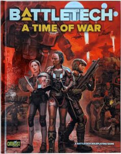 battletech a time of war rpg - role playing game for 2+ players, ages 14+, 1.5 hours+ play time - catalyst game labs