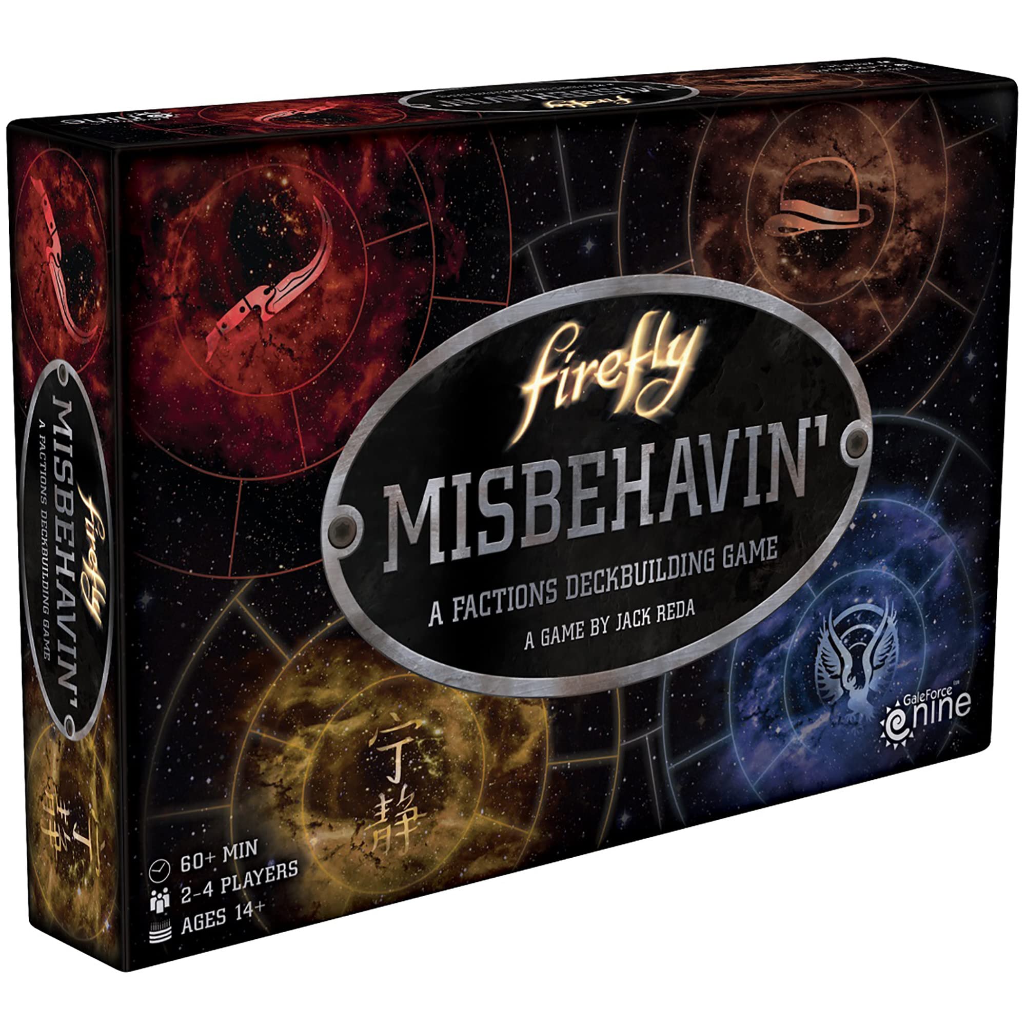 Battlefront Miniatures/Gale Force Nine Firefly: Misbehavin' - A Factions Deckbuilding Game, Ages 14+, 2-4 Players, 60 Min