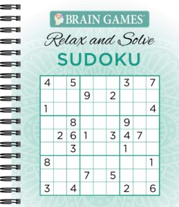 brain games - relax and solve: sudoku (teal)