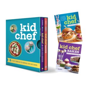 kid chef box set: the kids' cookbooks for aspiring chefs and bakers