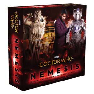 gale force nine doctor who: nemesis - board game, gale force nine, ages 14+, 2-4 players, 45-90 min