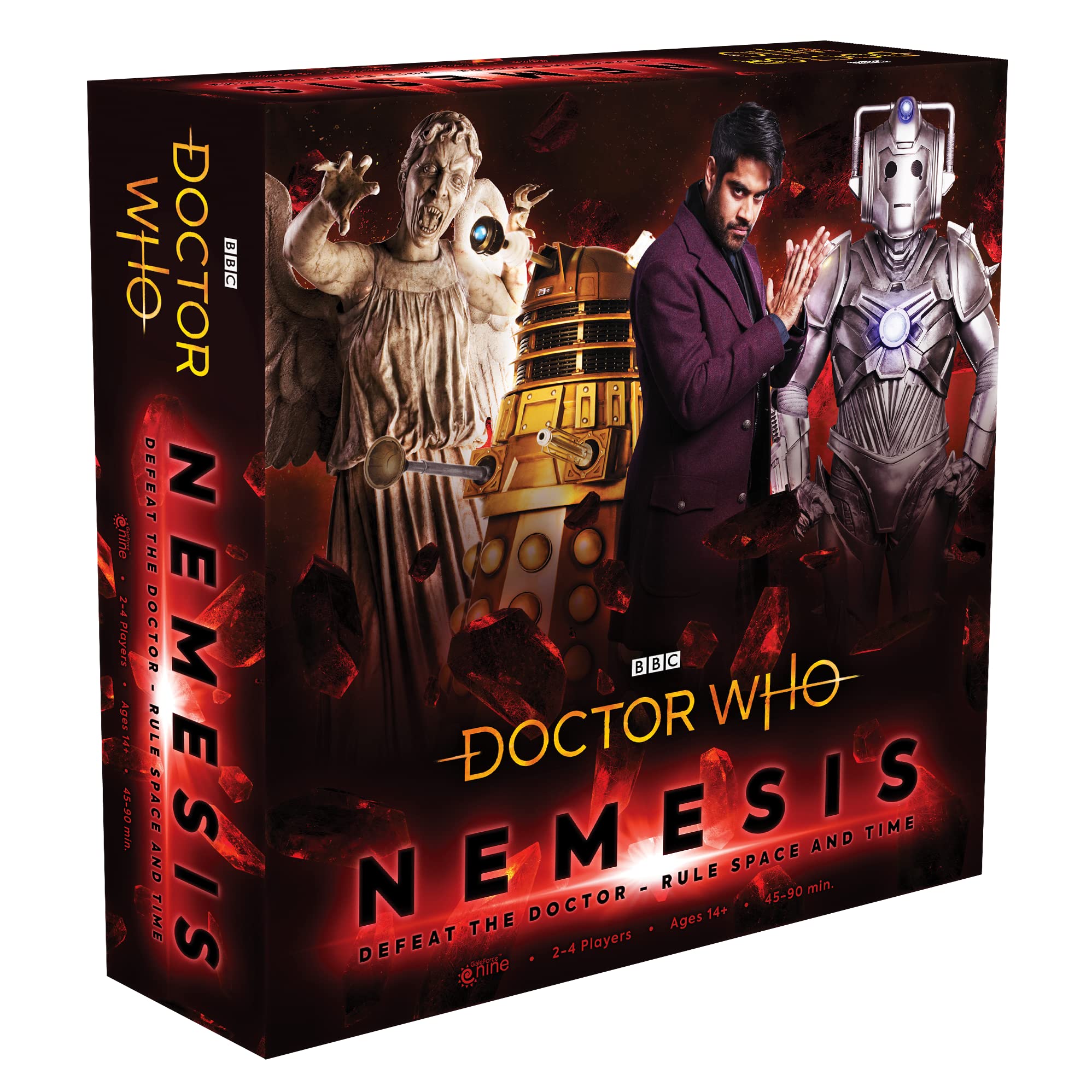 Gale Force Nine Doctor Who: Nemesis - Board Game, Gale Force Nine, Ages 14+, 2-4 Players, 45-90 Min