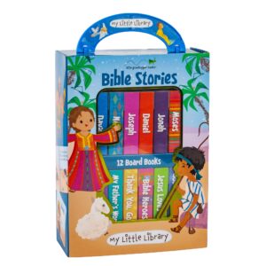 my little library: bible stories (12 board books)