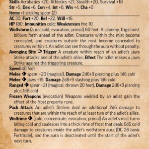 Pathfinder Bestiary 3 Battle Cards (P2)