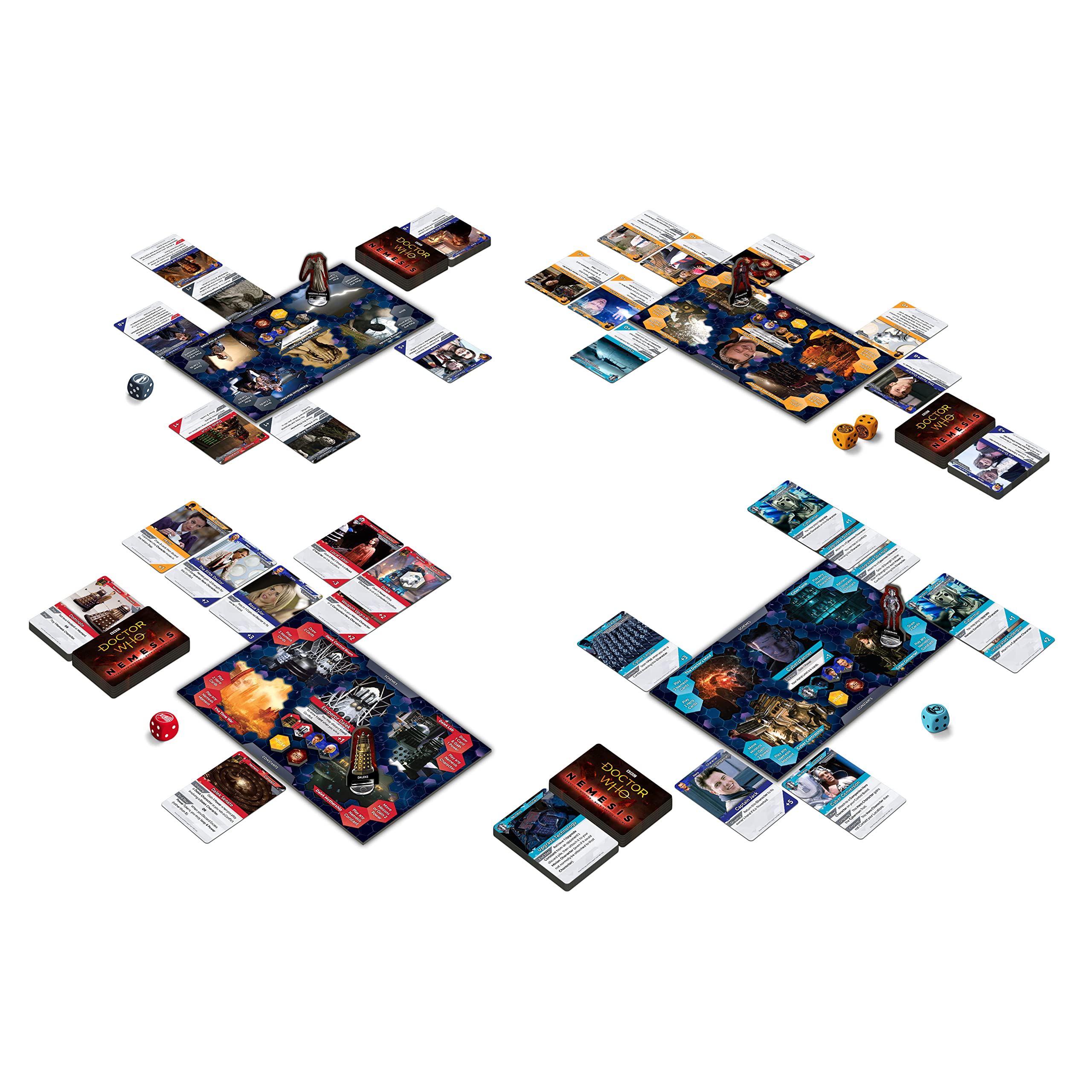 Gale Force Nine Doctor Who: Nemesis - Board Game, Gale Force Nine, Ages 14+, 2-4 Players, 45-90 Min