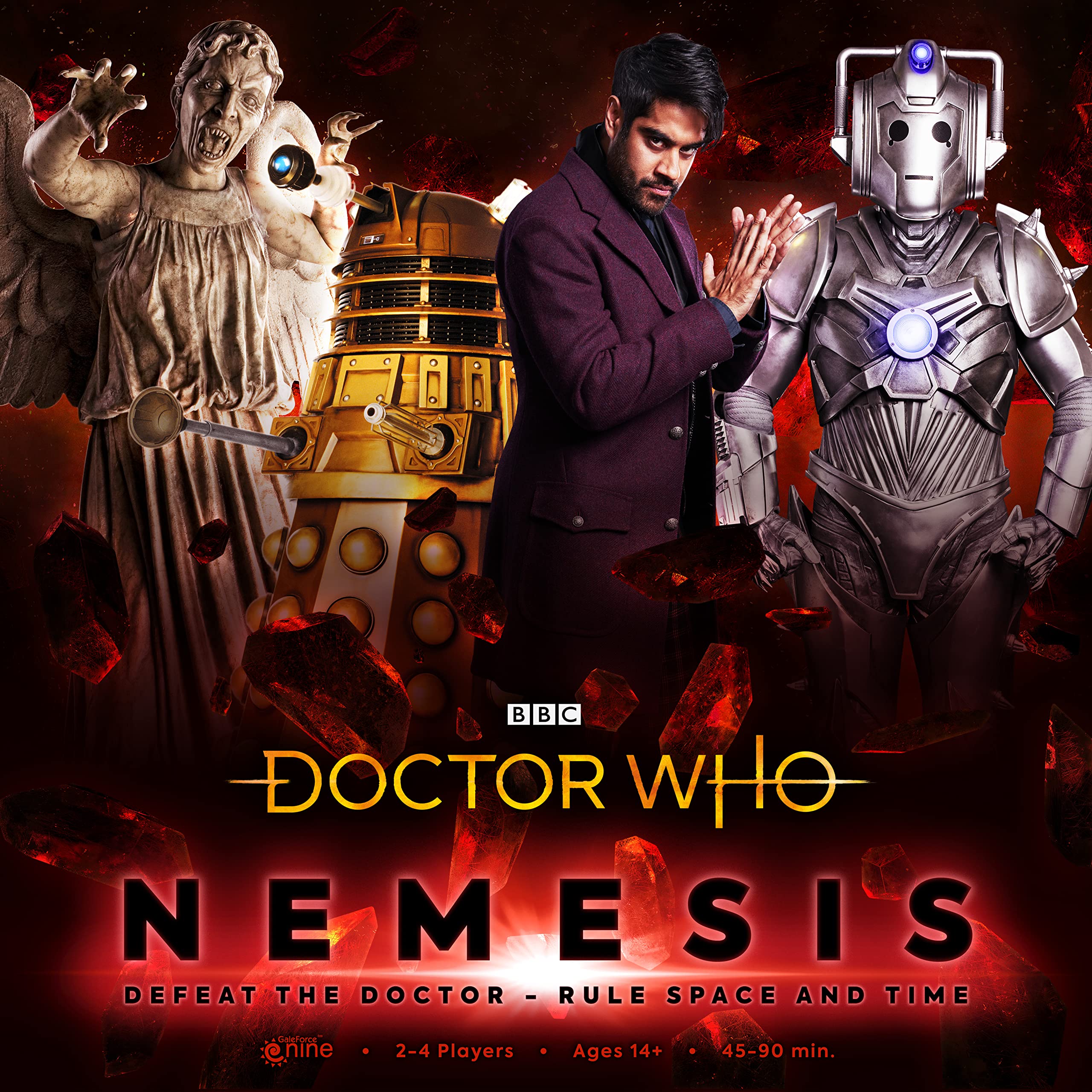 Gale Force Nine Doctor Who: Nemesis - Board Game, Gale Force Nine, Ages 14+, 2-4 Players, 45-90 Min