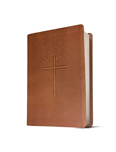 The Message Devotional Bible, Large Print (Leather-Look, Brown): Featuring Notes and Reflections from Eugene H. Peterson