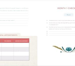 The First-Time Mom's Pregnancy Journal: Monthly Checklists, Activities, & Journal Prompts