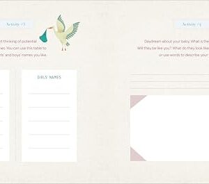 The First-Time Mom's Pregnancy Journal: Monthly Checklists, Activities, & Journal Prompts